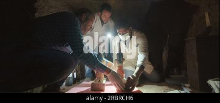 UNKNOWN: THE LOST PYRAMID, 2023. © Netflix /Courtesy Everett Collection ...