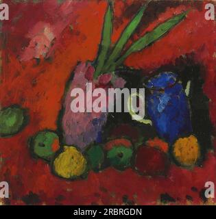 Alexej von Jawlensky – Still Life: Cyclamens Blooming (Stillleben ...