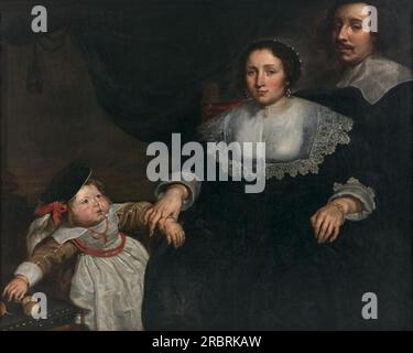 - Cornelis de Vos - Portrait of a Family (detail) 03 Stock Photo - Alamy