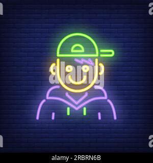 Rapper neon sign Stock Vector Image & Art - Alamy