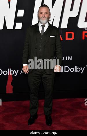Shea Whigham attends the premiere of "Mission: Impossible - Dead ...