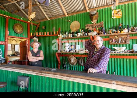 Counter of the old Lappa Junction Hotel, now a museum, Lappa, Far North ...