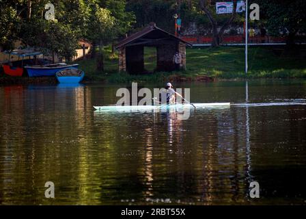 Rowing boat at Kodaikanal, Tamil Nadu, South India, India, Asia Stock ...