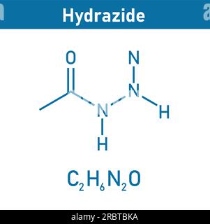 Chemical structure of Hydrazide (C2H6N2O). Chemical resources for ...