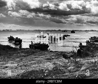 World War II. Battle of Tinian. Part of Pacific campaign. 24 July until ...