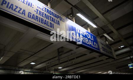 Circumvesuviana Train Napoli Stock Photo - Alamy