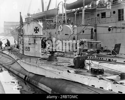 WWI, SM UB-88 German Submarine, 1919 Stock Photo - Alamy