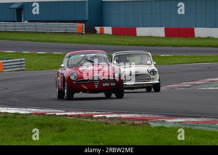 Jim Ayling, Morris Mini Cooper S, Roy Alderslade, Lotus Ford Cortina ...