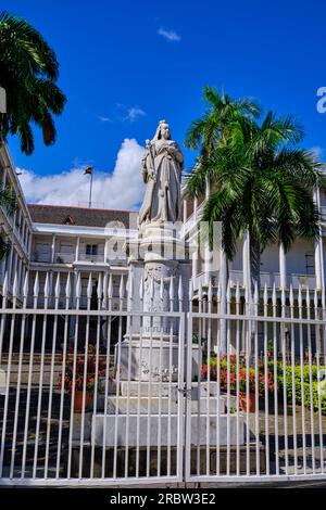 Queen Victoria Statue, Port Louis, Mauritius Stock Photo - Alamy