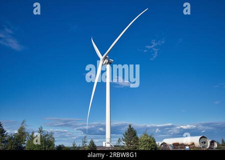 wind power plant in Riutunkari, Oulunsalo Oulu Finland Stock Photo - Alamy
