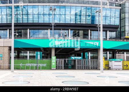 Wembley Stadium With 90,000 seats, it is the largest stadium in the UK ...