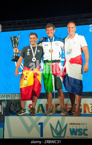 Oscar Cervantes Spain, Giacomo De Mola, World Champion of Spearfishing ...
