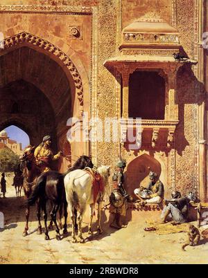 Edwin Lord Weeks - Gate Fortress Agr India Stock Photo - Alamy