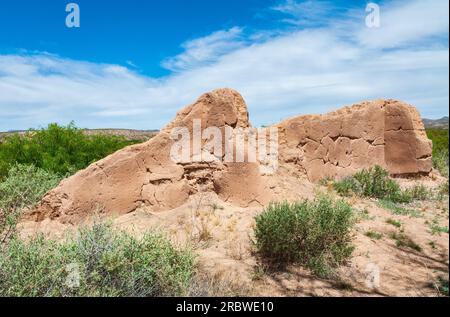Fort Selden State Monument, Museum in Radium Springs, New Mexico Stock Photo - Alamy