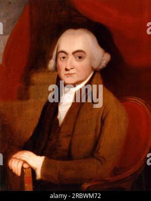 John Adams c. 1797 Stock Photo - Alamy