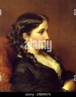 This 1862 painting by Franz Xaver Winterhalter shows Queen Victoria ...