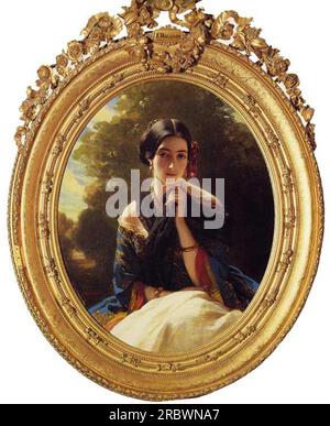 Franz Xaver Winterhalter Leonilla Princess of Sayn Wittgenstein Sayn ...