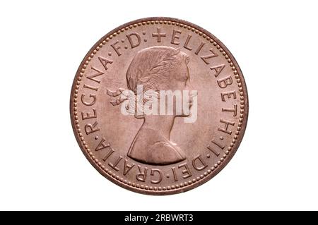 1967 British Pre-decimal Penny Stock Photo - Alamy