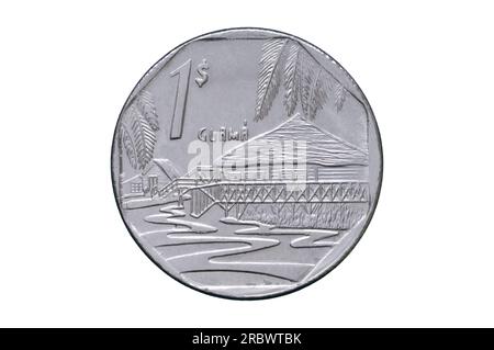 Cuban One Peso Coin Stock Photo - Alamy