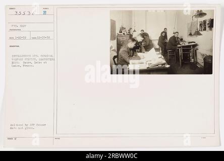 Image caption: "Chemical Warfare Service personnel at Edgewood Arsenal ...