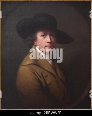 Joseph Wright Self-Portrait c. 1780 Stock Photo - Alamy
