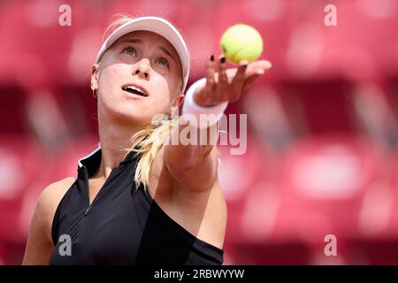 Lisa Zaar, Sweden, during Nordea Open in Båstad, Sweden on tuesday july ...