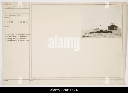 Captured in this photograph is Lt. George Siegmann of the Signal Corps ...