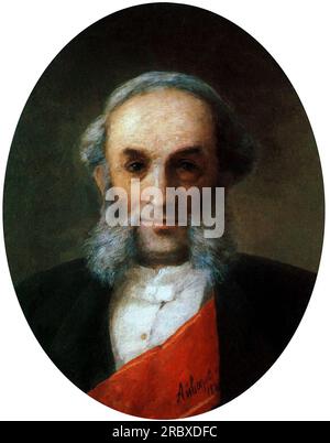 Self-portrait 1881 by Ivan Aivazovsky Stock Photo - Alamy