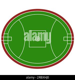 Australian Rule football Stock Photo - Alamy