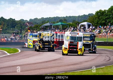 British Truck Racing Championship Thruxton July 2022 Stock Photo - Alamy