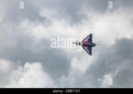 RAF Typhoon Display Wales & Swansea Airshow Stock Photo - Alamy