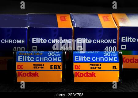 35mm Elite chrome colour slide film Stock Photo - Alamy