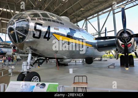 USAF Boeing B-29 Superfortress T-Square 54 WW2 heavy bomber Museum of ...