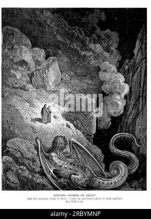 Gustave Doré - Geryon Symbol Deceit Stock Photo - Alamy