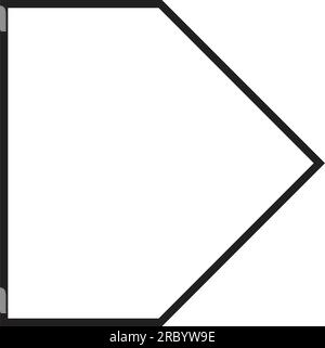 Connector flow chart Shape element for process layout diagram ...