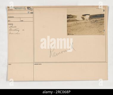 The image captures the intense conditions of trench warfare at Anzac ...