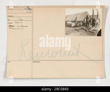 A field bakery operated by the Quartermaster Corps of the U.S. Army ...