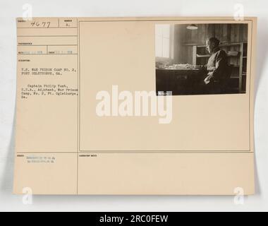 An image taken at Headquarters, Fort Oglethorpe, Georgia on May 3, 1919 ...