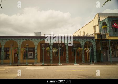 A photo of the Seville Quarter, a historic entertainment district in ...