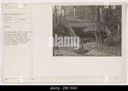 In this photograph, a German soldier in a reconnaissance vehicle is ...