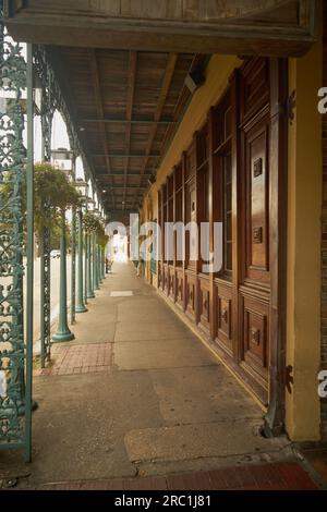 A photo of the Seville Quarter, a historic entertainment district in ...
