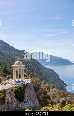 Son Marroig country estate, garden and pavilion overlooking the ...