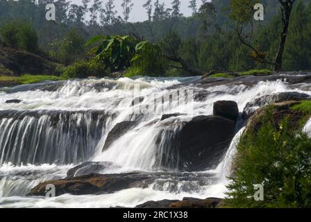 Pykara waterfall near Ooty Udhagamandalam, Nilgiris, Tamil Nadu, South ...