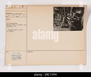 "Gun Manufacture: Midvale Steel & Ordnance Co. in Eddystone, PA. This ...