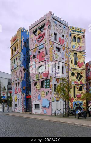 Happy Rizzi House, by pop artist James Rizzi, Braunschweig, Lower ...