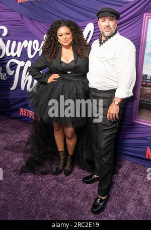 Gijs van der Most, Michelle Buteau attending the New York Premiere of ...