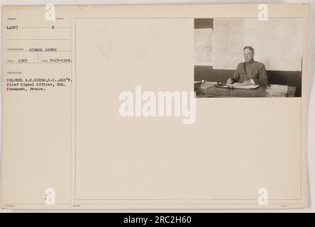 Colonel Gibbs, the assistant to the Chief Signal Officer of the ...