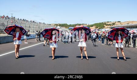 July 09 2023 Monterey, CA, U.S.A Jeremy McWilliams(99)coming out of the ...
