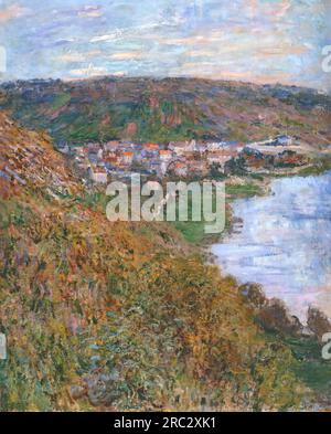 Claude Oscar Monet – View over Vetheuil 1881 Stock Photo - Alamy