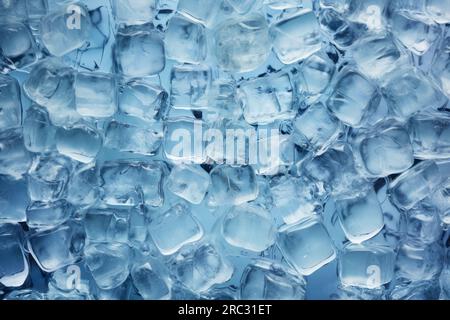 Macro Texture of Crushed Pure Ice Cubes Stock Photo - Alamy